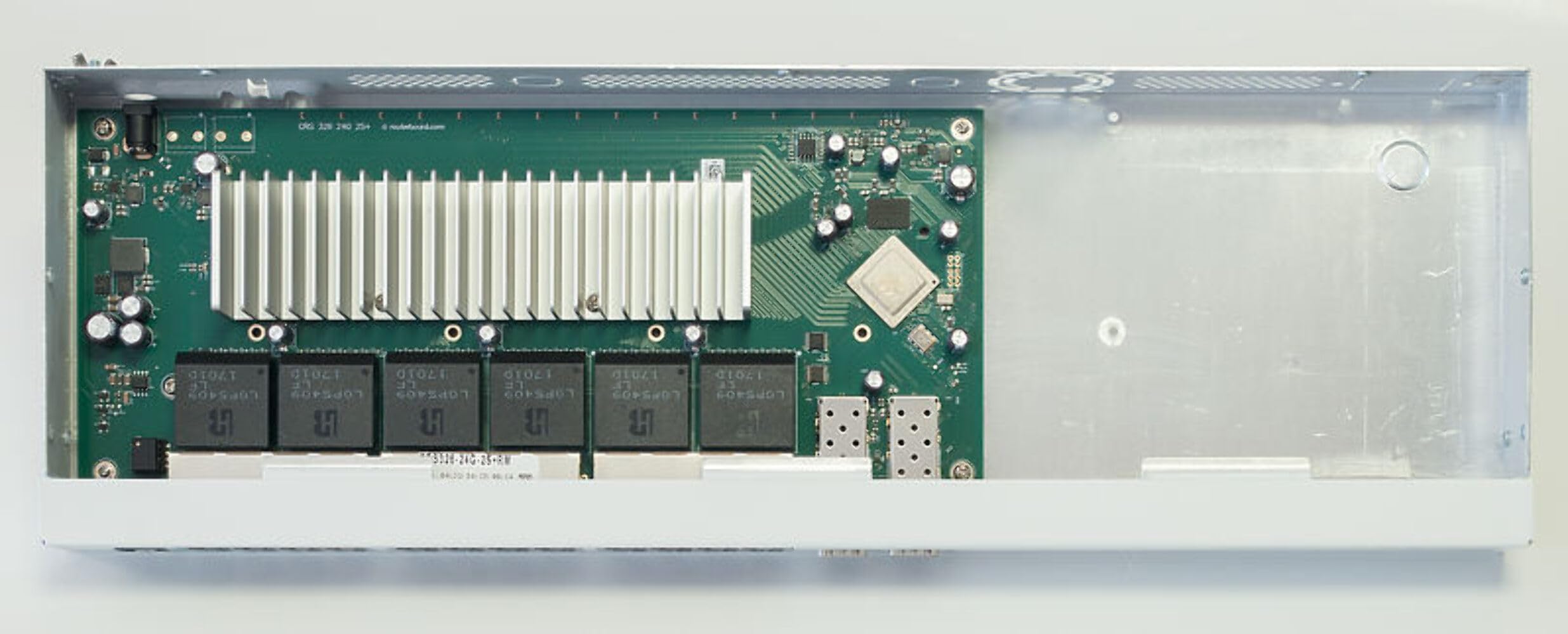 Mikrotik CRS326-24G-2S+RM Cloud Router Switch 326-24G-2S+RM 24 Gigabit port switch with 2 x SFP+ cages in 1U rackmount case, Dual boot (RouterOS or SwitchOS)