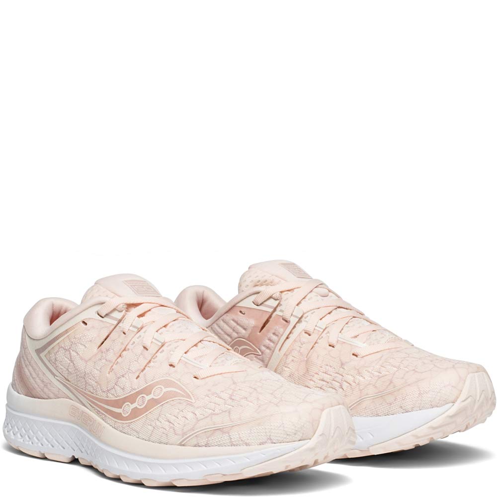Saucony Women's Guide ISO 2 Running Shoe, Apricot Quakemustard, 5.5 M US