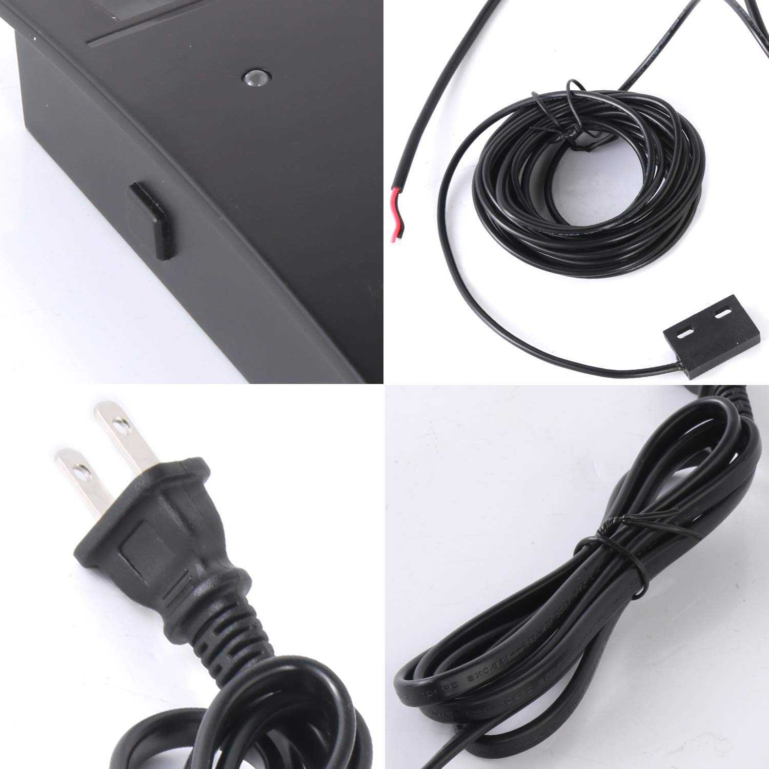 NPL New Model WiFi Smart Garage Door Opener Controller Smart Life/Tuya APP Wireless Remote Control from Anywhere Compatible with Alexa Google Assistant and IFTTT No hub Required