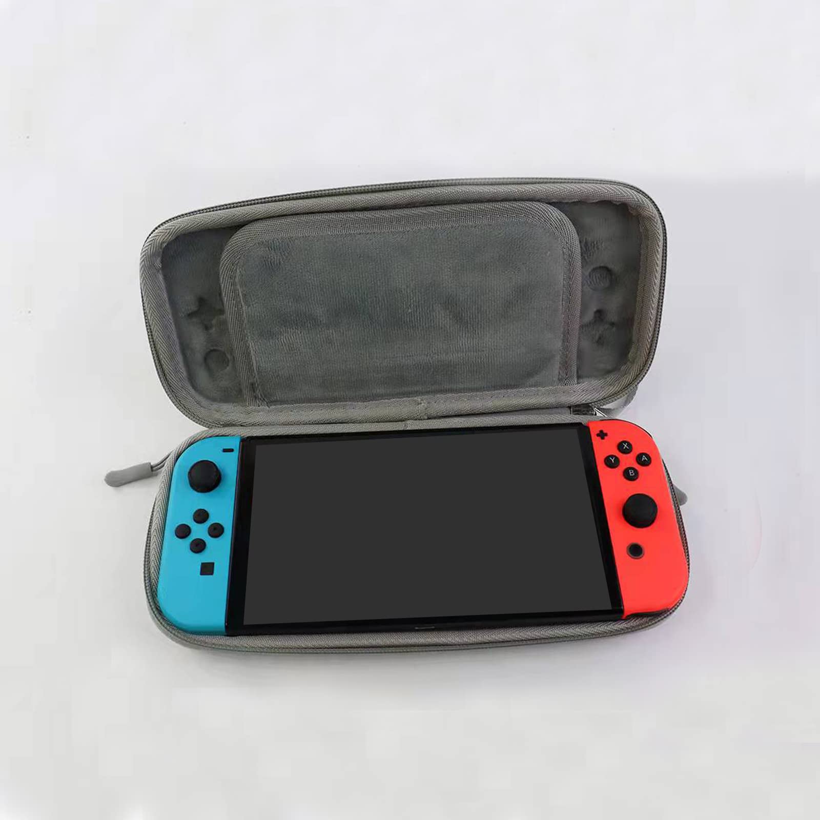 Slim Switch Case Hard Shell Shockproof for Original Nintendo Switch Model, Gray