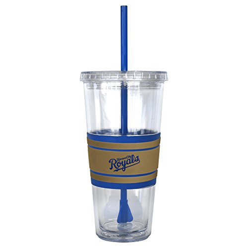 MLB Kansas City Royals Hype Straw Tumbler, 22-ounce