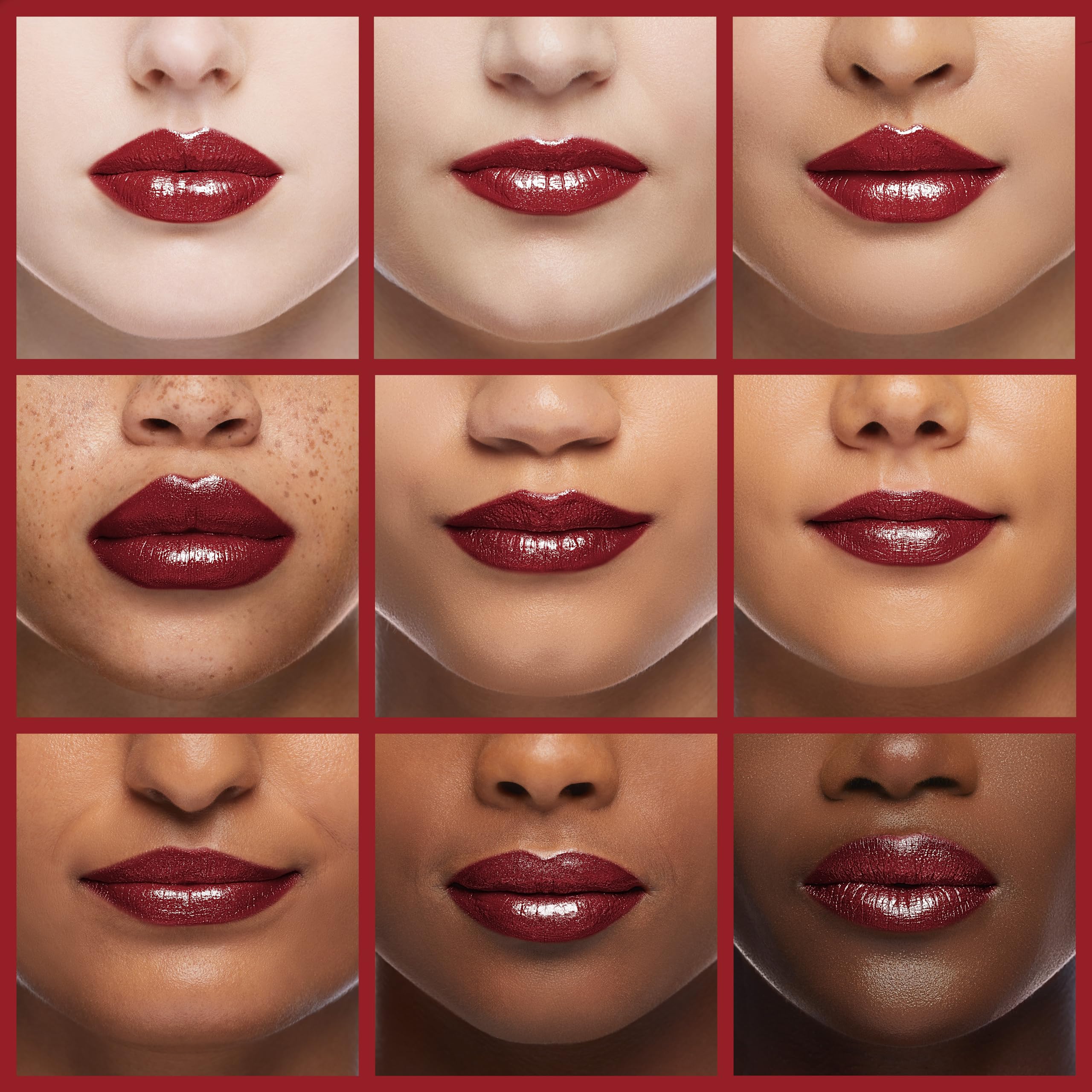 Revlon x WW84 Wonder Woman Warrior Glitter Lipcolor, Transforming Matte to Shimmer Full Coverage Liquid Lipstick in Red, 001 Fight For It, 0.12 fl oz
