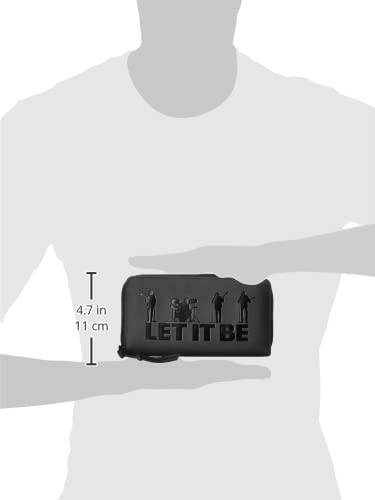 The Beatles Wallet No.79011 The Beatles < LET IT BE Women's Round Zipper Wallet