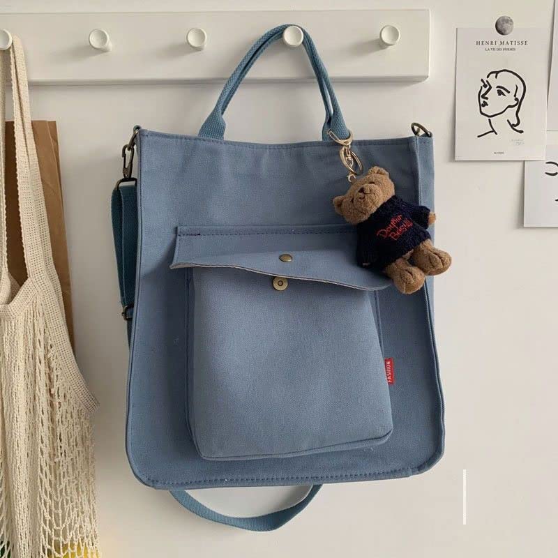 TFIIEXFL Tote Bag Handbag Simple Large Capacity Shoulder Handbag (Color : D, Size : 33cm*28cm)