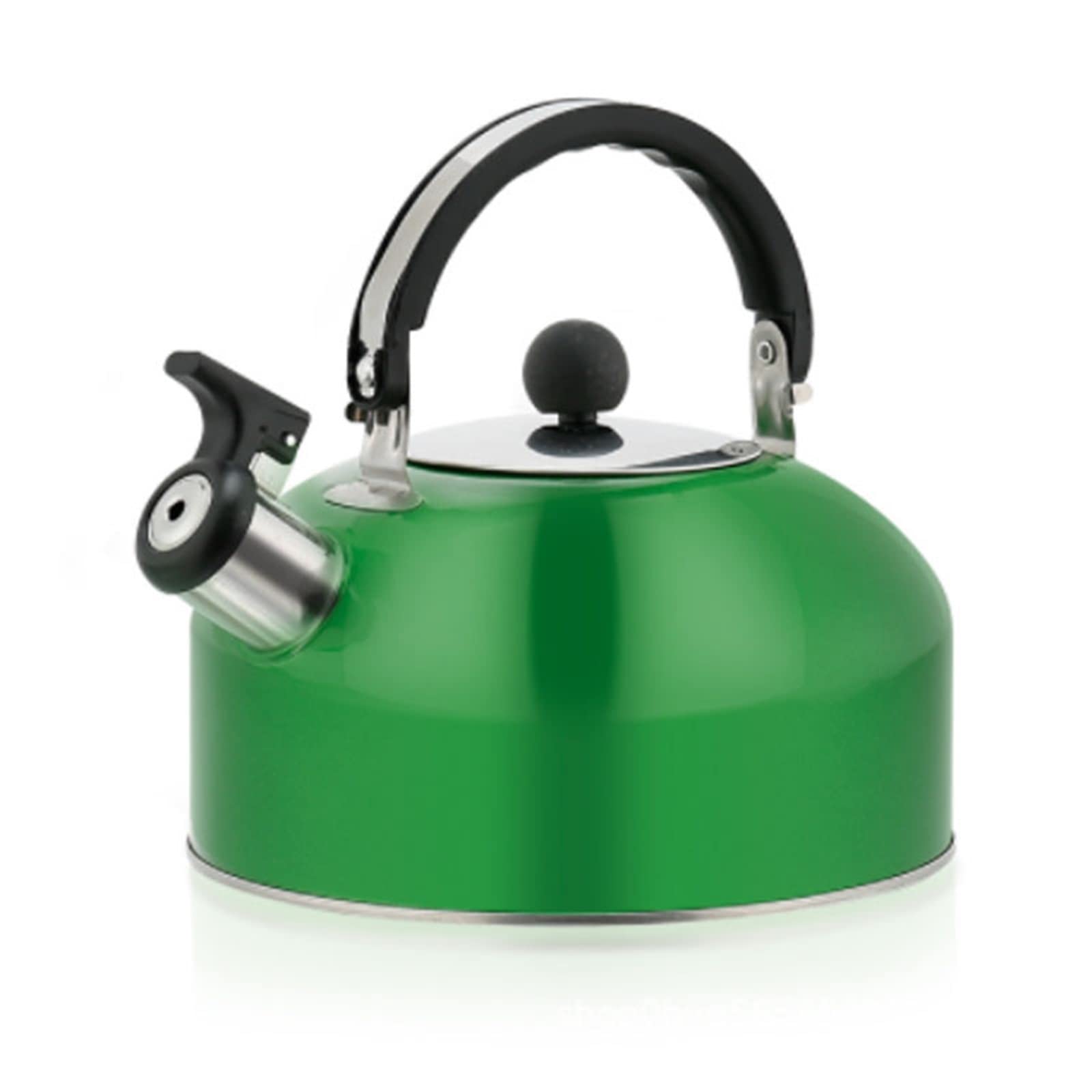 MAXCBD Coffeemaker Pots, Whistling Tea Kettle For Stove Top Stainless Steel Whistling Teapot Whistling Tea Kettle For Making Coffee Milk (Color : Green)