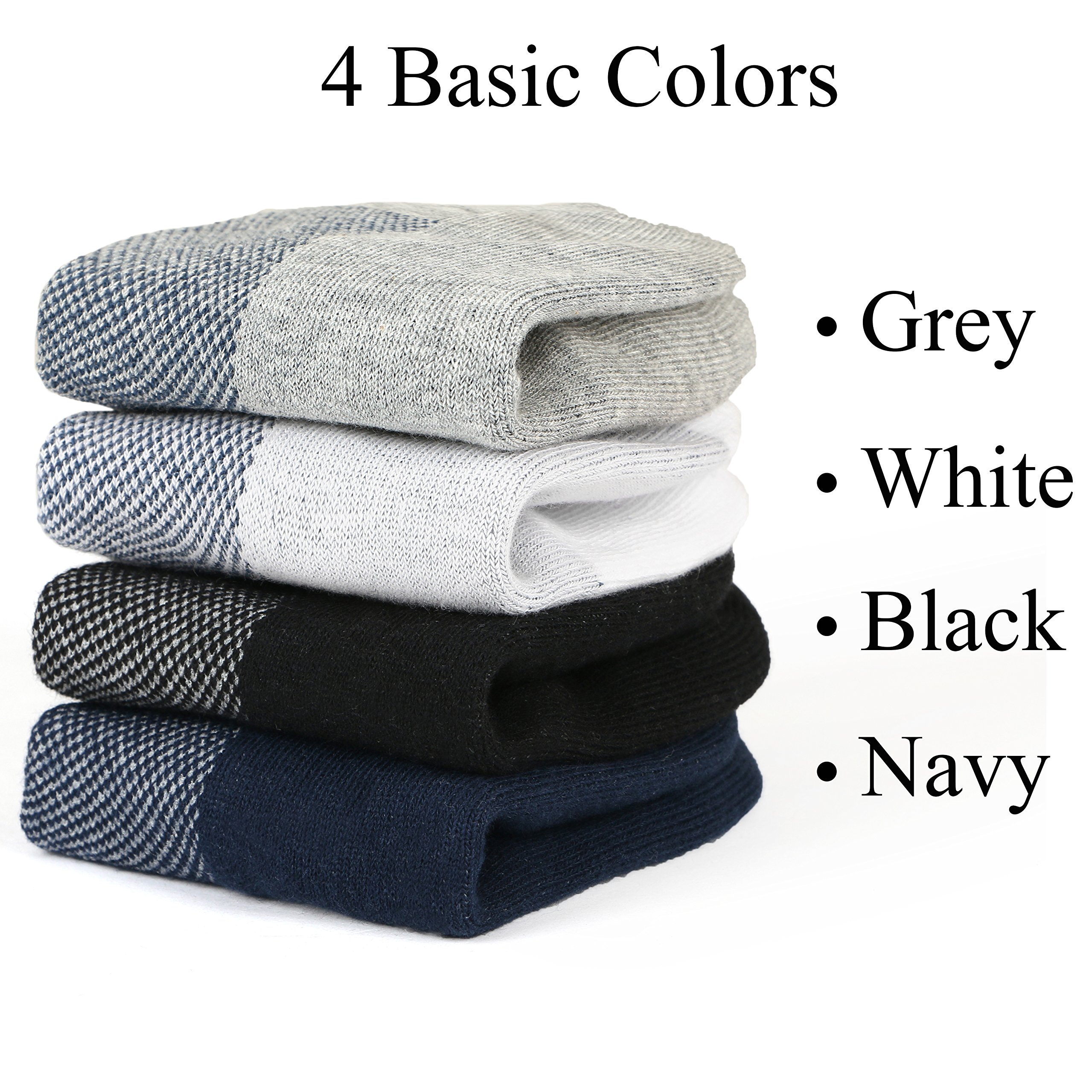 Mottee&Zconia Mens No Show Ankle Low Cut Invisible Socks Comfy Casual Non-Slip Socks 8 Pairs Size L