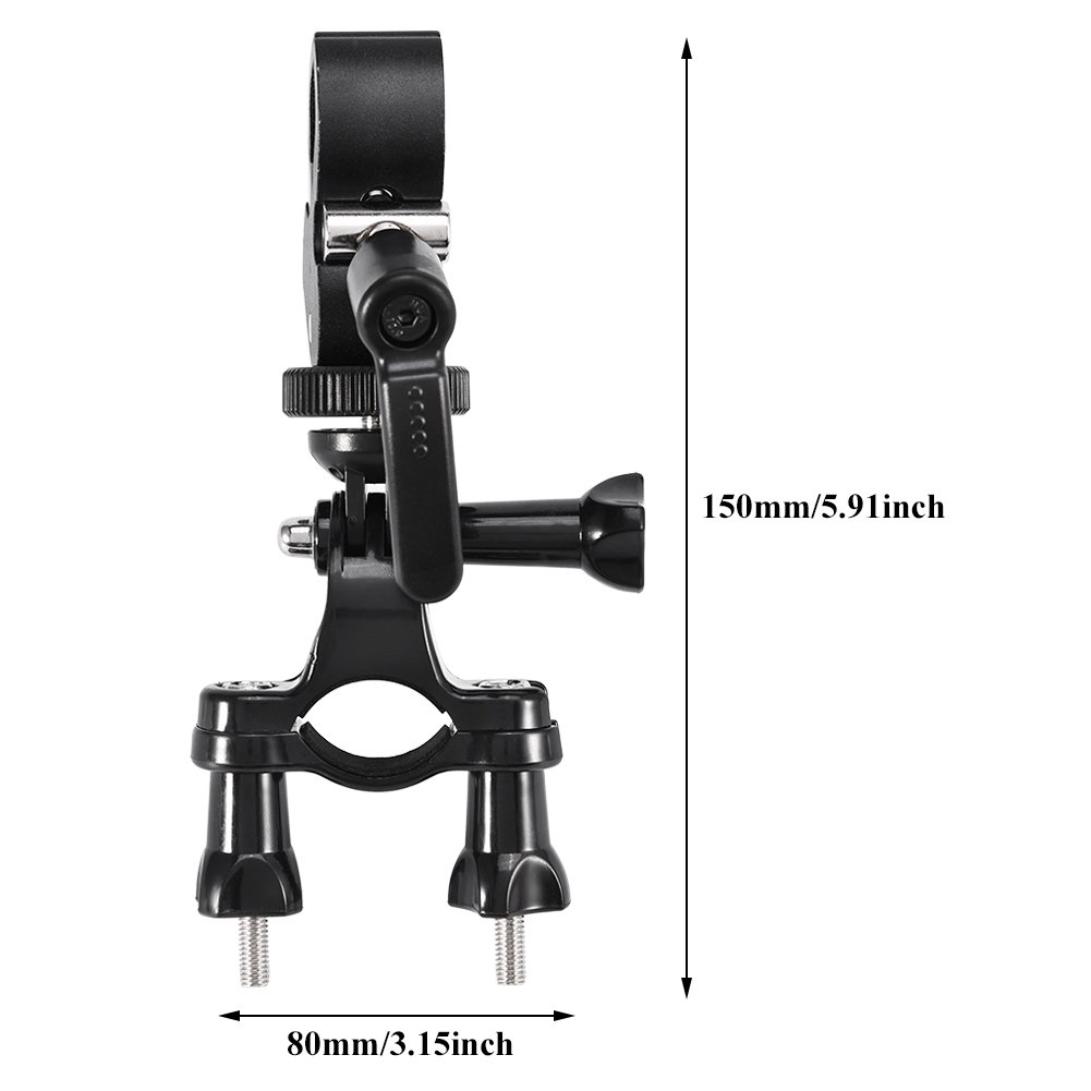 Pomya Camera Gimbal Holder for Bike, Outdoor Bicycle Action Camera Gimbal Stabilizer Mount Holder for Cycling Bikes Motorbikes