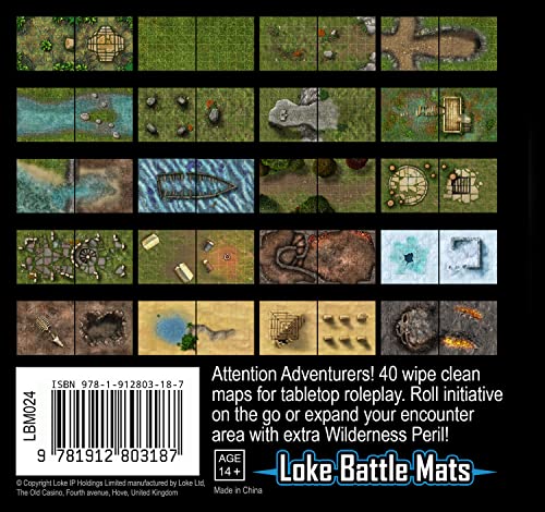The Little Book of Battle Mats - Wilderness Edition