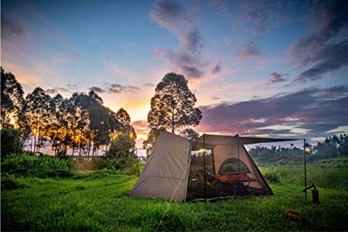 OneTigris Lightweight Tent Poles, 2pc/set, 7075 Aluminum Alloy, Adjustable & Extendable