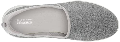 Skechers Women's GO Walk Joy-Soft TAKE Sneaker, Grey, 5