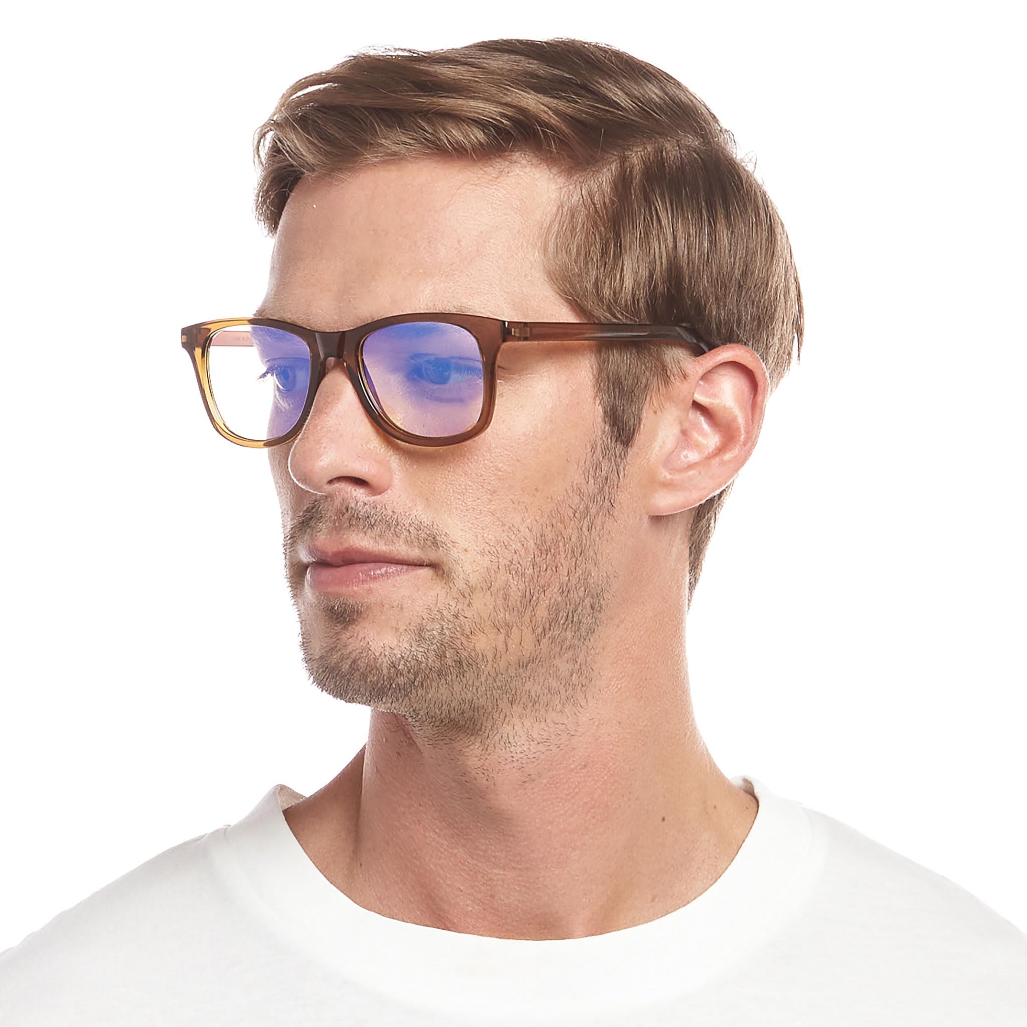 The Book Club Women's Blue Light Grime in Banishment Glasses, Multi Color, One Size