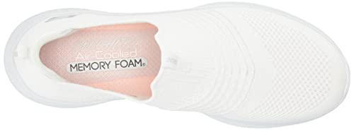 Skechers Sport Women's Women's Classy Charm Sneaker, White, 10