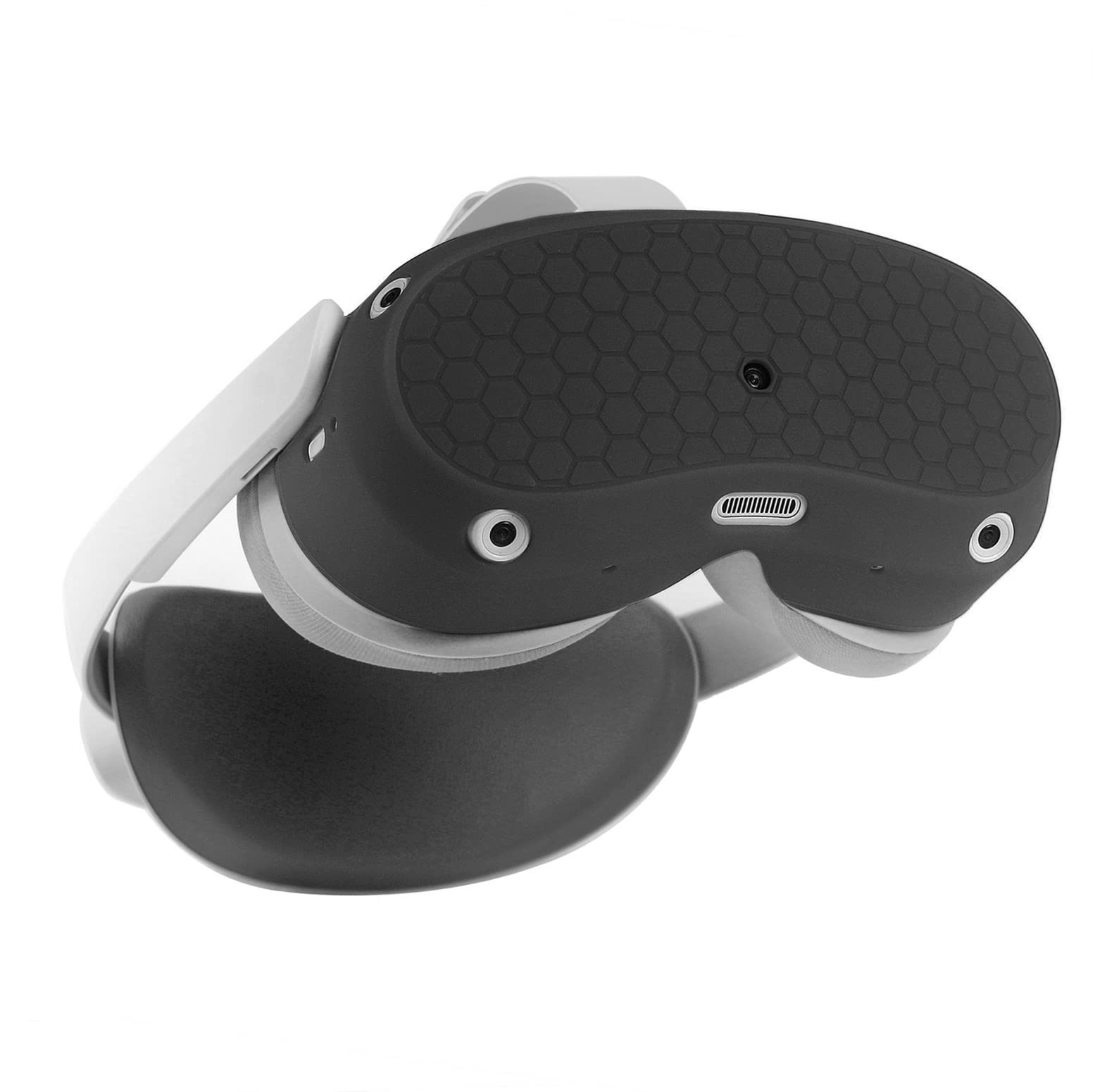 SHEAWA Pico 4 Case Cover, Body Cover, Protective Case, Silicone, Soft Cover, For Pico 4 VR Goggles, Accessories (Black)
