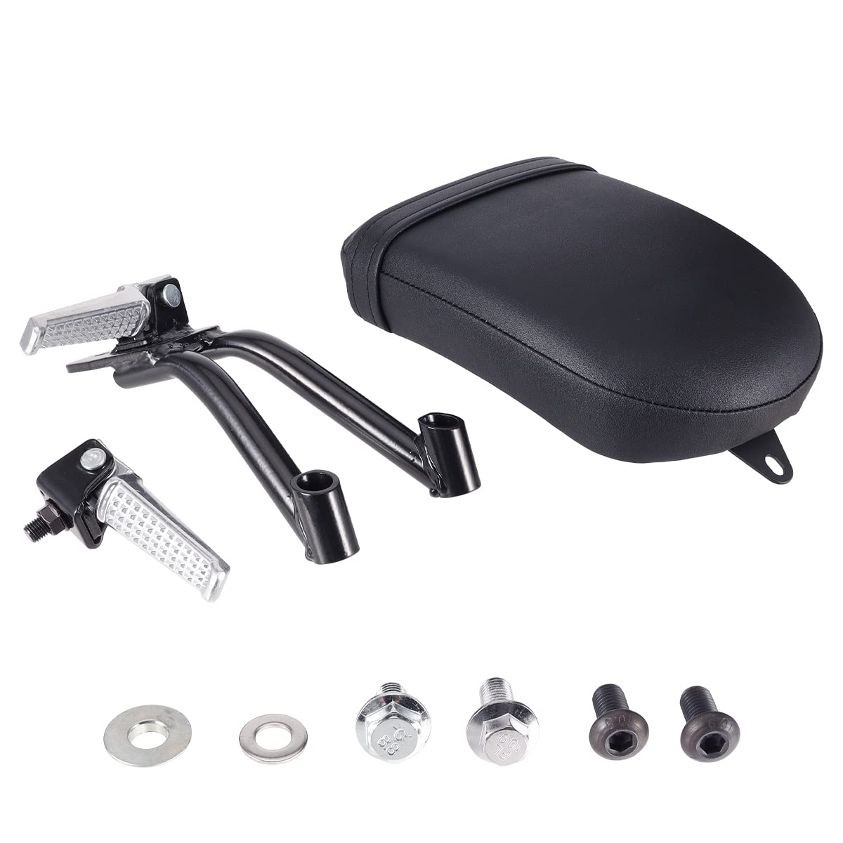Rear Passenger Seat and Foot Pegs Kit for Honda CMX 300 CMX 500 Compatible with Honda Rebel 2017-2022