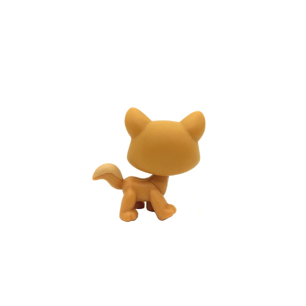 TTfuture #1100 Action Figures Mini Pet Brown Beige Walking Kitty Kitten Cat Animal Toys