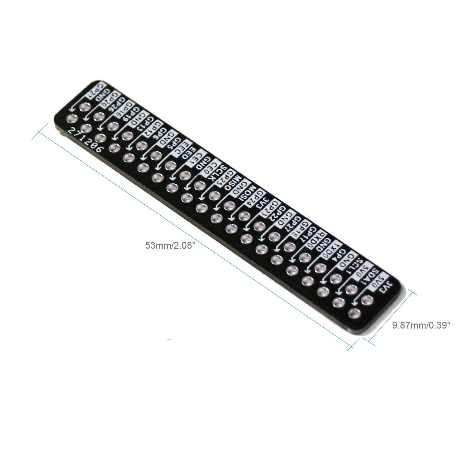 Pastall Raspberry Pi GPIO Reference Board for Raspberry Pi 4/3/2/1