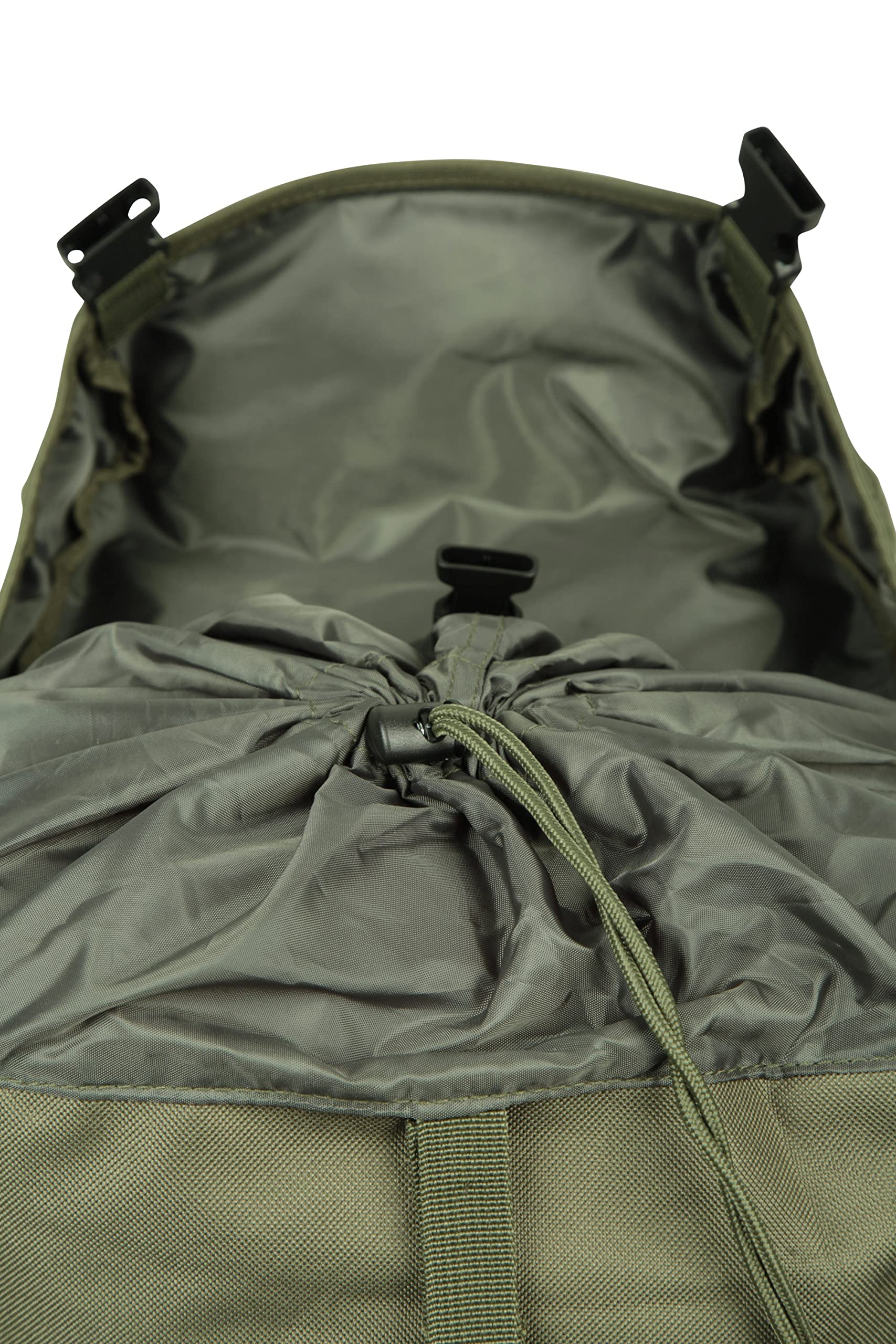 Mountain Warehouse High 50L Rucksack - Practical, Padded Bagpack Green