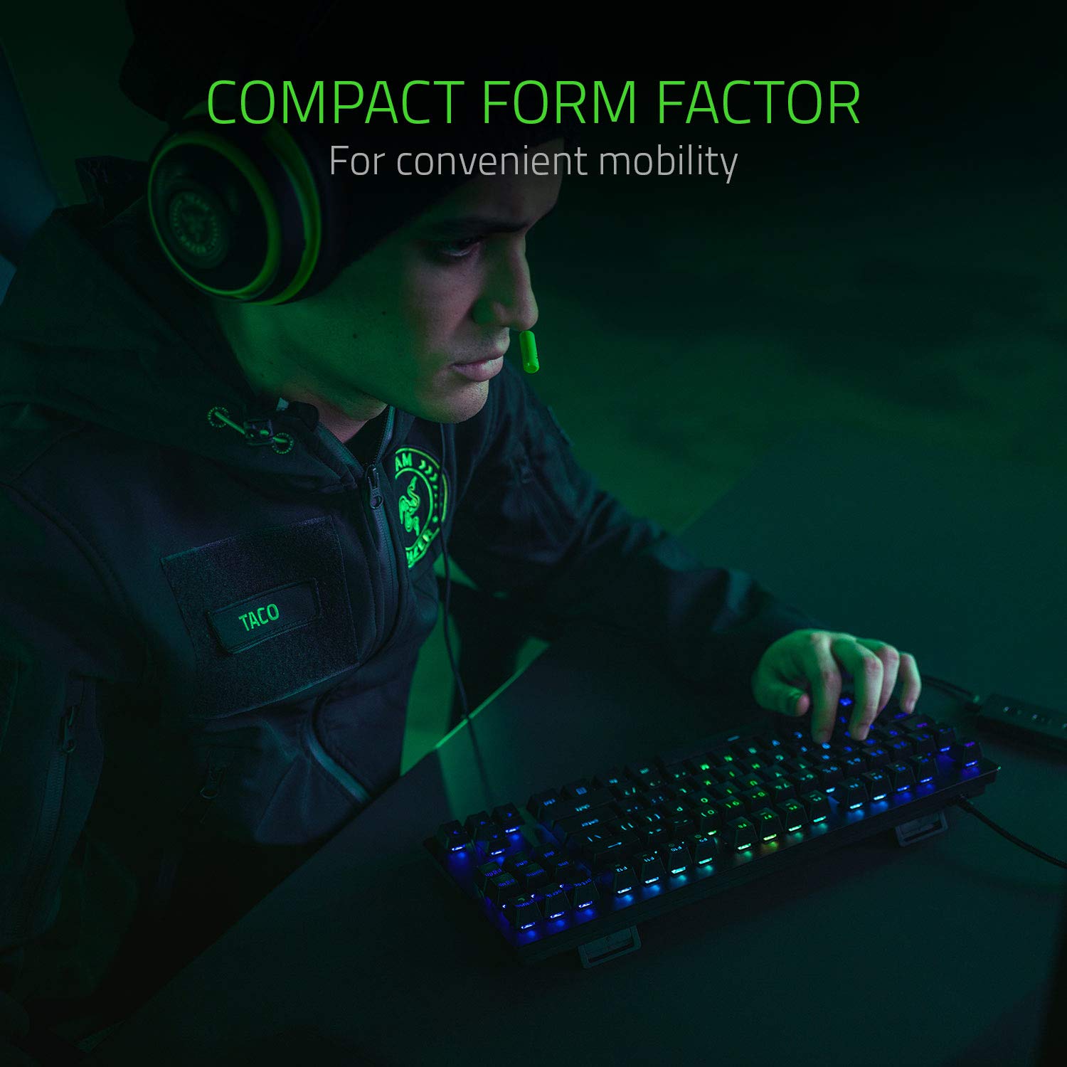 Razer Basilisk Ultimate HyperSpeed Wireless Gaming Mouse w/Charging Dock - Classic Black & Huntsman Tournament Edition TKL Tenkeyless Gaming Keyboard: Fastest Keyboard Switches Ever - Classic Black