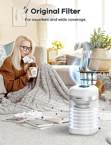 WELOV P100 / P100 Pro Air Purifier Replacement Filter, 3-in-1 H13 True HEPA and High-Efficiency Activated Carbon Filter for Pet Dander Hair Pollen Dust Mite Smoke Kitchen Odor
