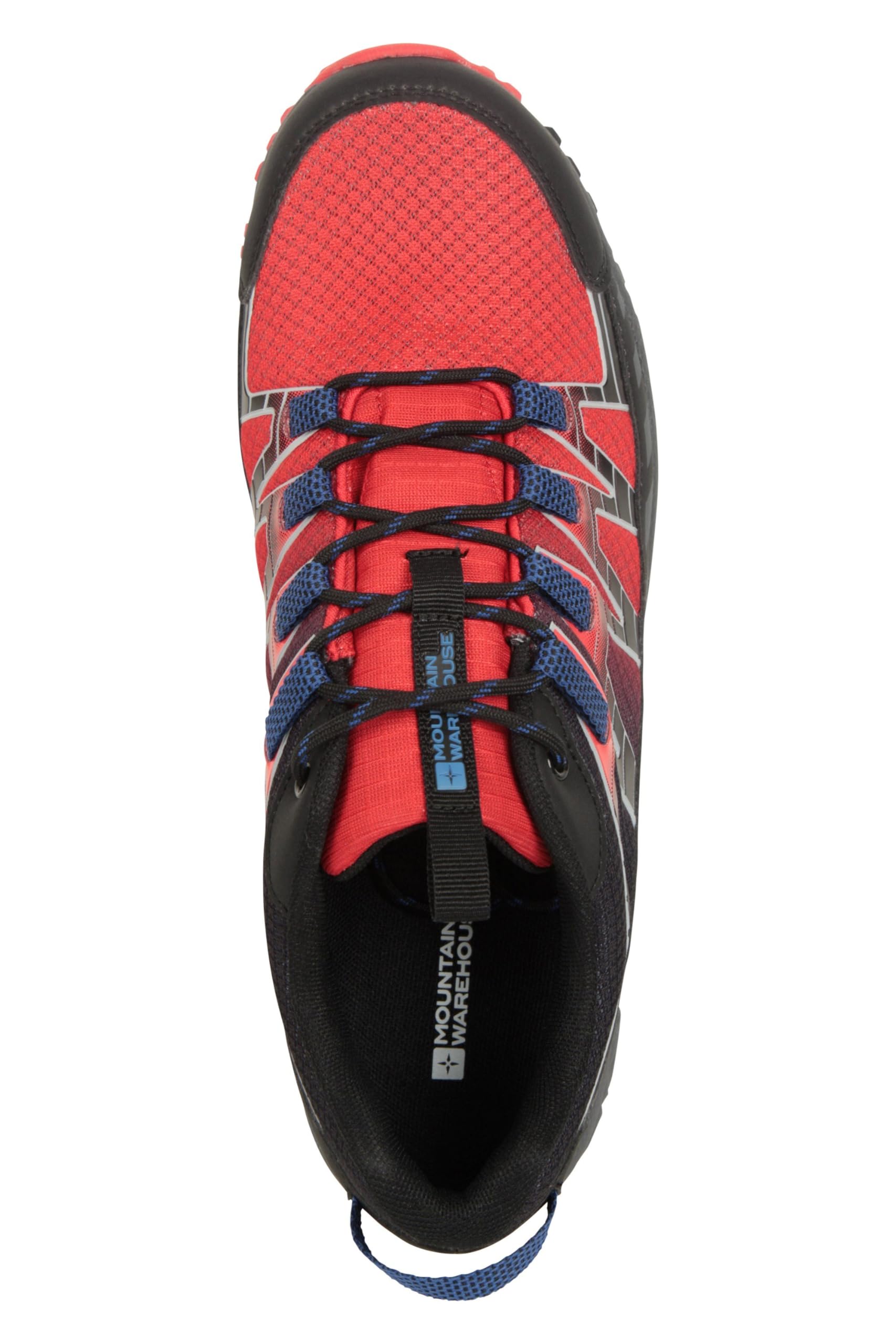 Mountain Warehouse Enhance Mens Waterproof Trail Runner Sneakers Petrol Blue 13 M US Men