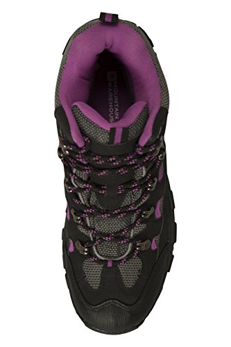 Mountain Warehouse Adventurer Womens Waterproof Hiking Boots Black Womens Shoe Size 9 US