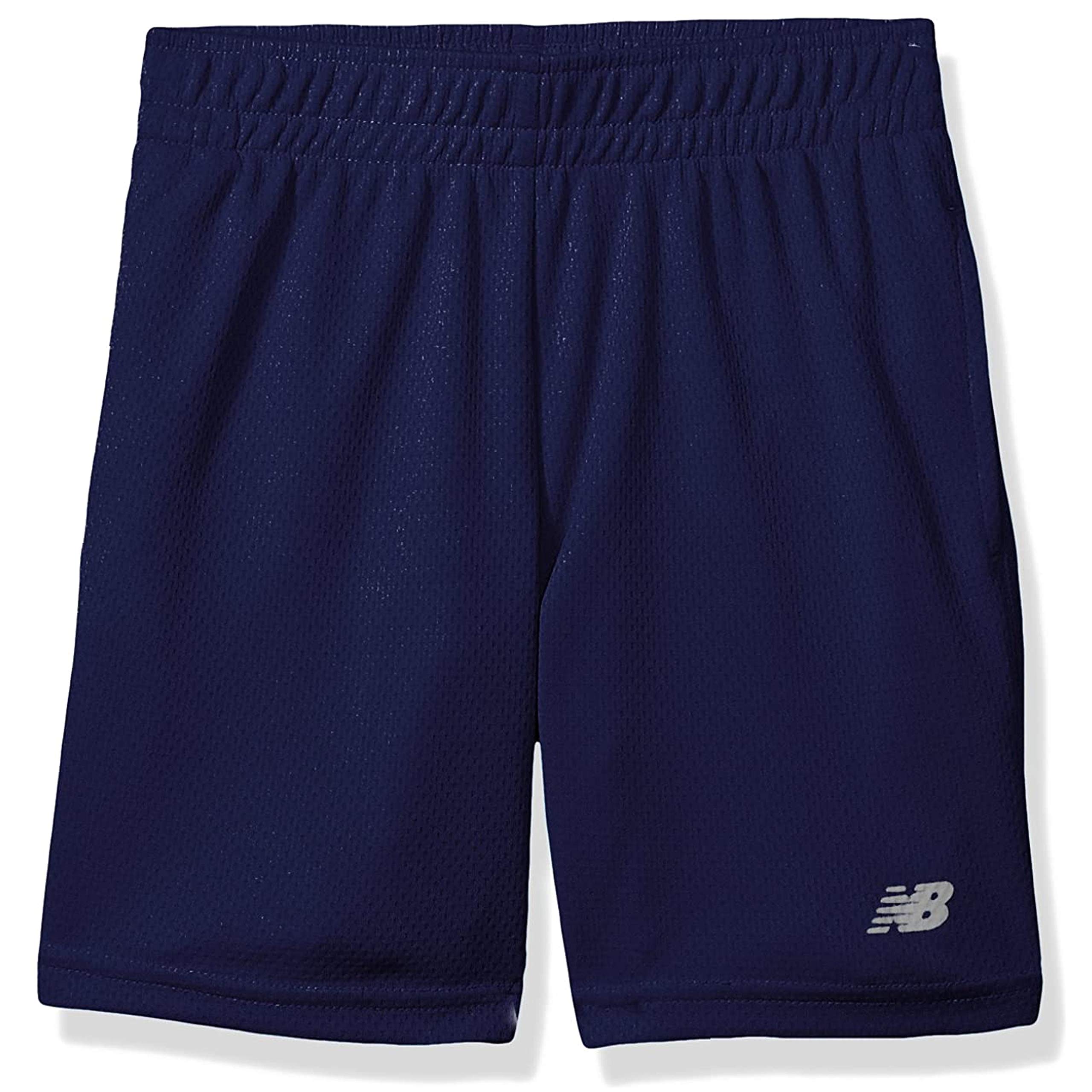 New Balance Boys' Big Athletic Short, Basin, 10/12