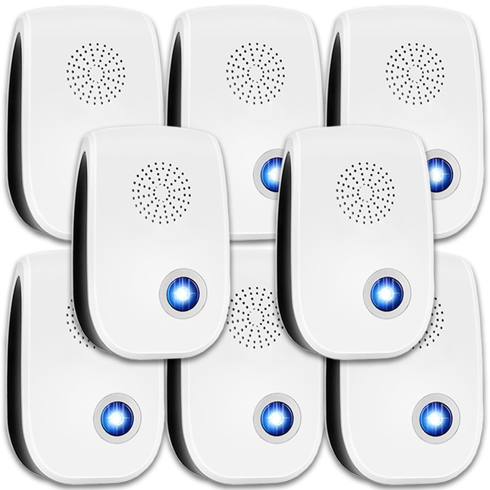 Ultrasonic Pest Control Repeller, 8 Packs Electronic Indoor Pest Control Plug in Rodent Repellent, Ultrasonic Mouse Repellent Bug Wall Mosquito Repeller for Ant, Mice, and Spider, Upgraded