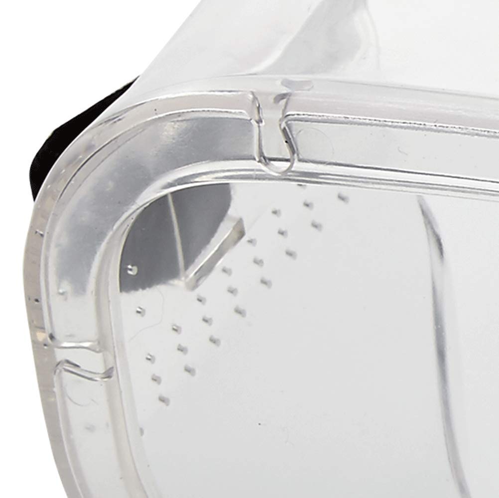 Sellstrom Safety Goggles Eye Protection, Flexible, Soft Protective Eye Shield for Men and Women with Clear Lens and Body, Direct Vent, Adjustable Strap, S81000