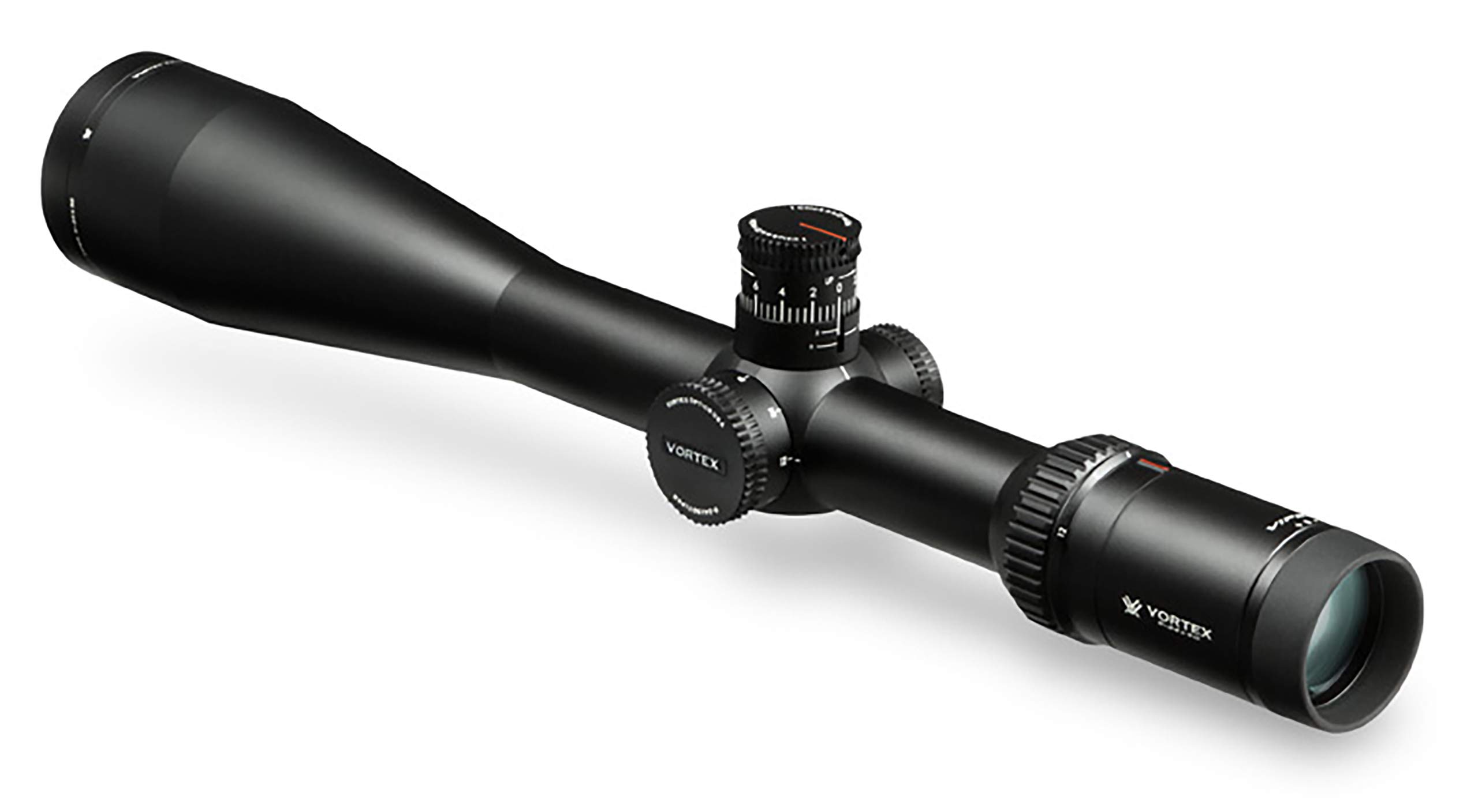 Vortex Optics Viper HS LR 6-24x50 First Focal Plane Riflescope + Plano All Weather 52” Rifle Gun Case Bundle