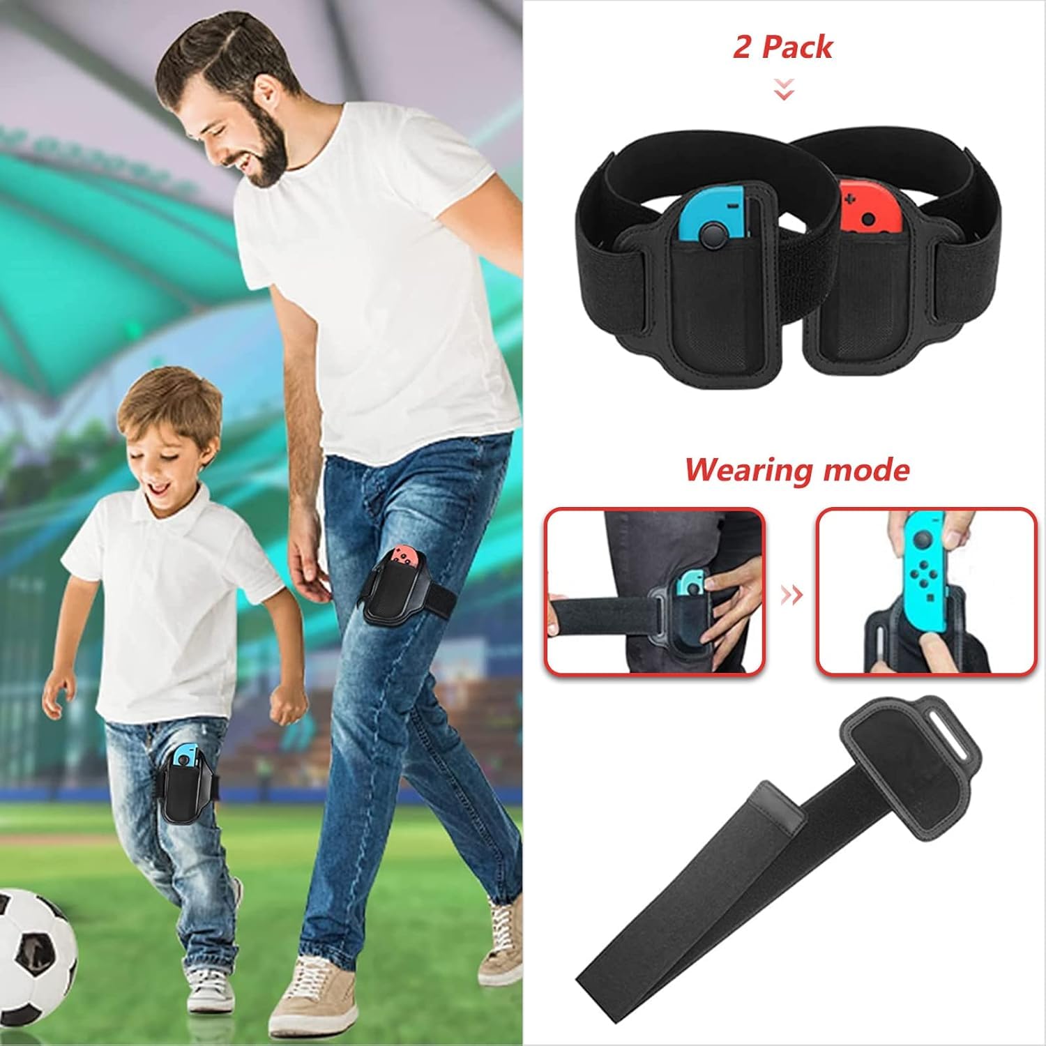 Switch Sports Accessories Bundle - 10 in 1 Family Bundle switch accessory
