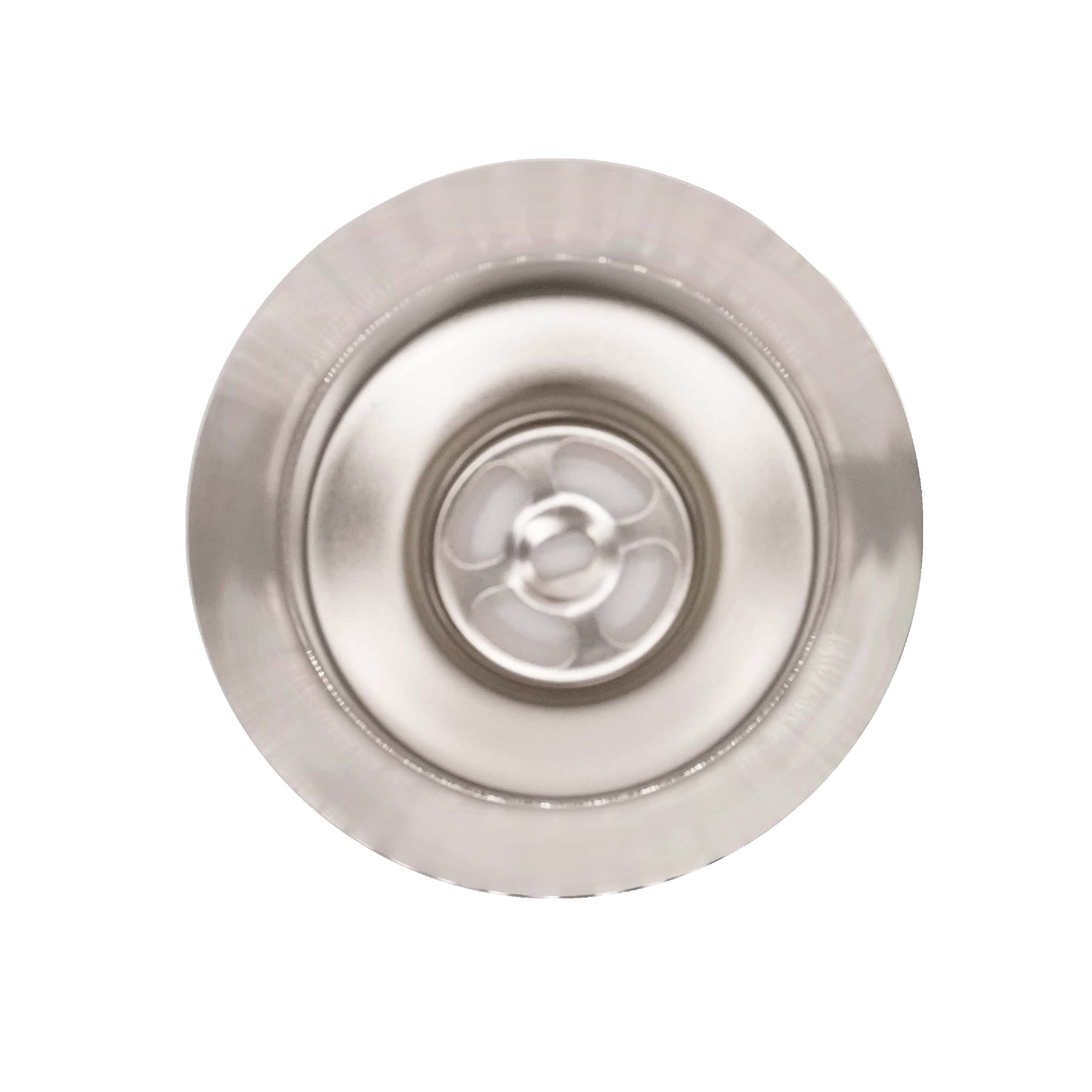 Westbrass D214-20 3-1/2" Post Style Large Sink Kitchen Basket Strainer, 1-Pack, Stainless Steel