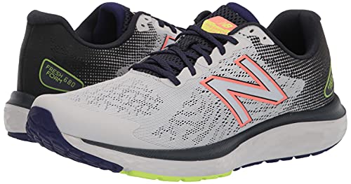 New Balance Women's Fresh Foam 680 V7 Running Shoe, Arctic Fox/Outer Space/Paradise Pink, 8