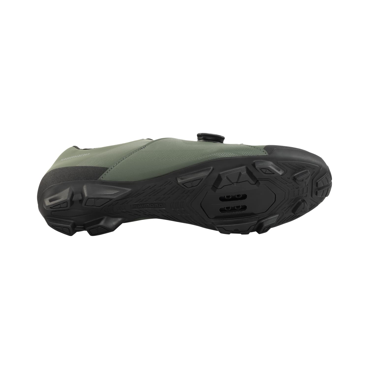 SHIMANO SH-XC300 High Value XC Mountain Bike Shoe, Olive, 11-11.5 Men (EU 46)