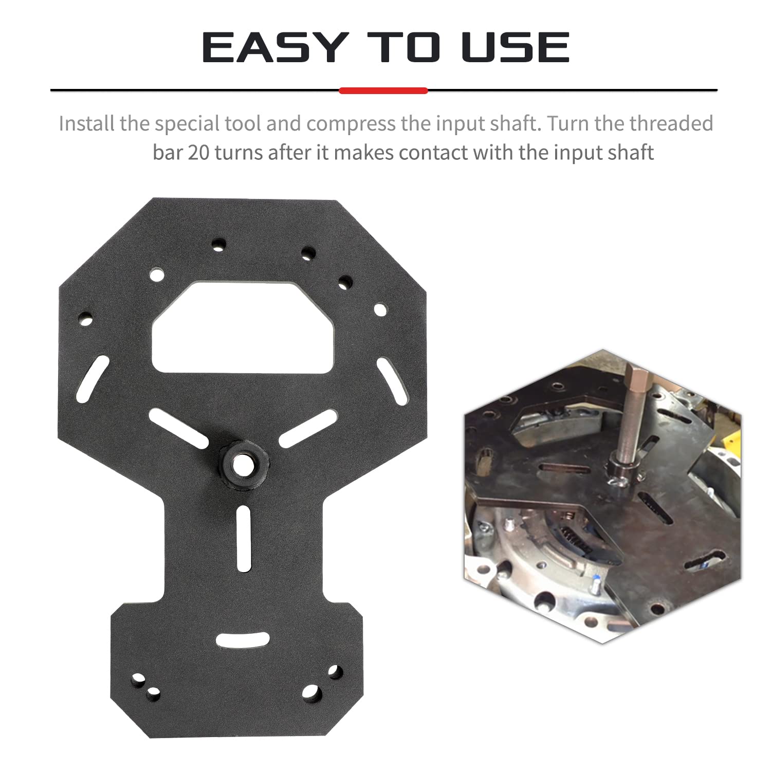 Sunluway DPS6 Clutch Tool Fit for Volvo Ford Focus Fiesta Double Clutch Dry DPS6 Transmission Installer Remover Tool #307-675