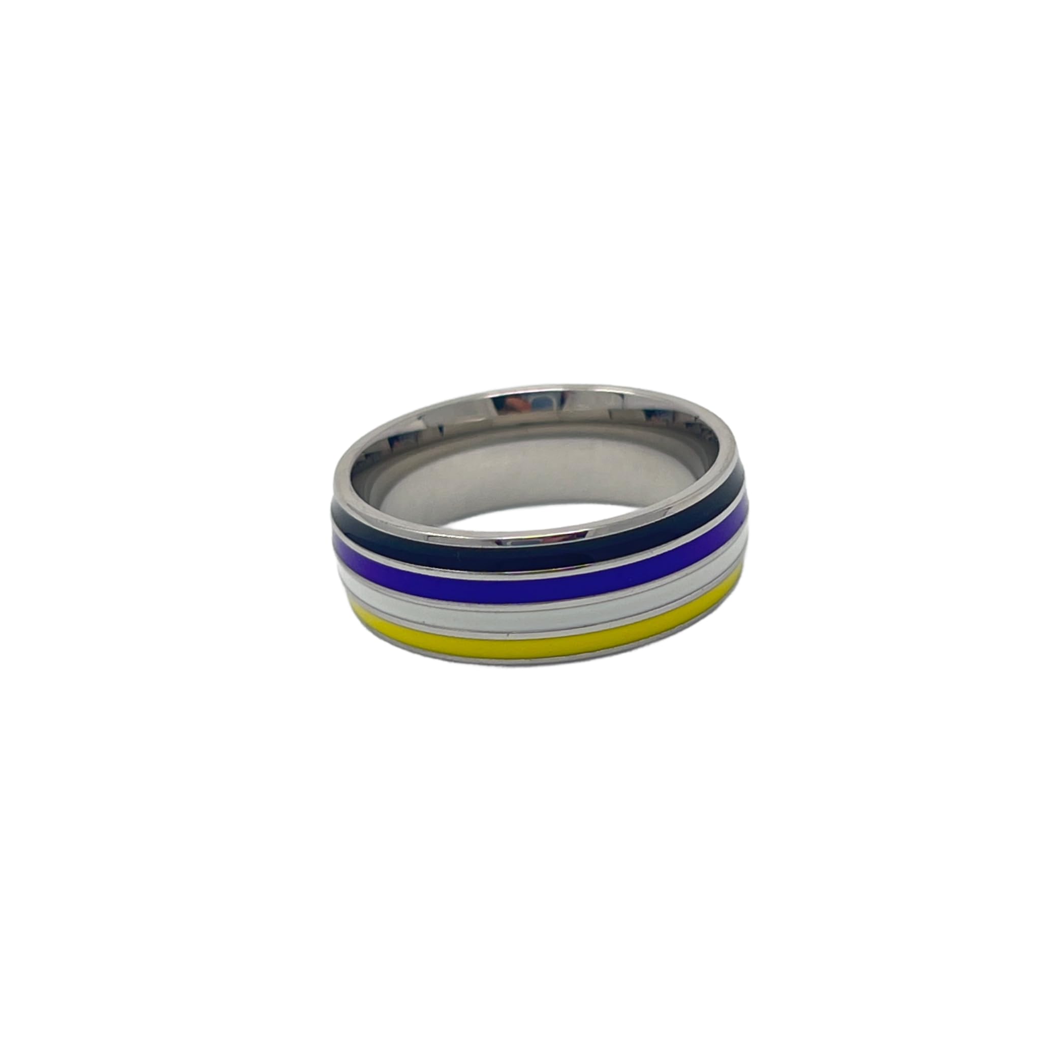 Strongest Link Non Binary Comfort Fit Band Ring (12)