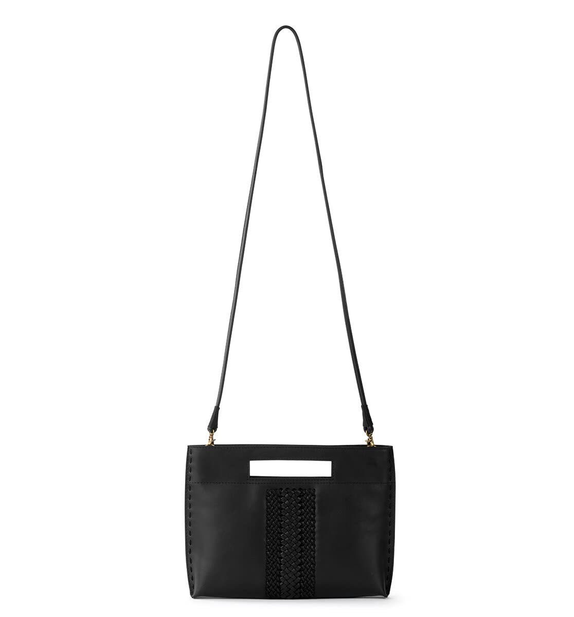 The Sak Linden 3-in-1 Convertible Crossbody Bag in Leather, Adjustable & Removable Straps, Tobacco Seminyak