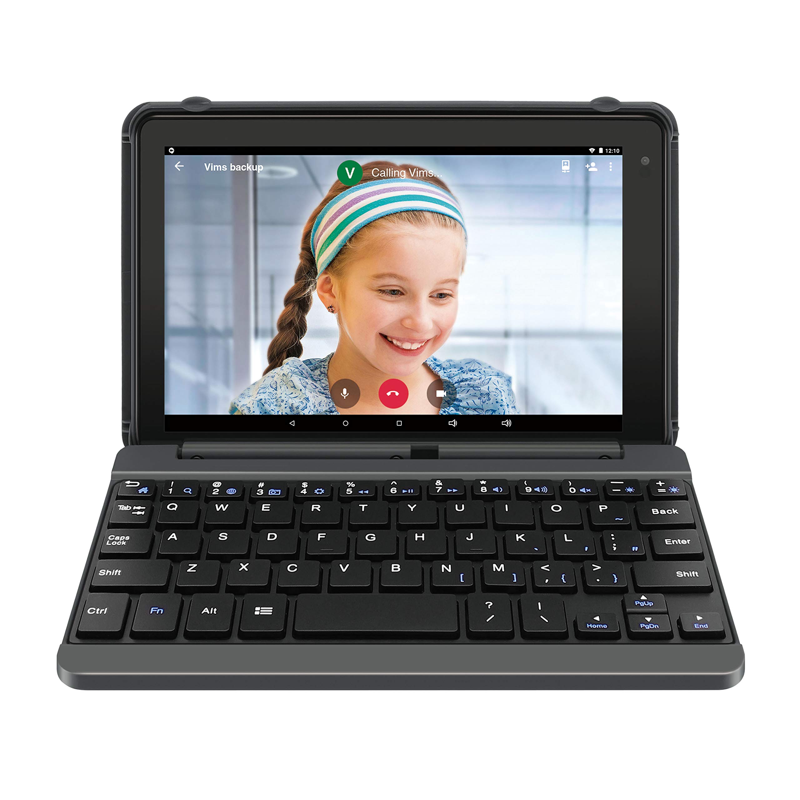 RCA Voyager Pro+ [RCT6876Q22K00] 7 Inches 2GB RAM 16GB Storage with Keyboard Case Tablet Android 10 (Go Edition) (Black)