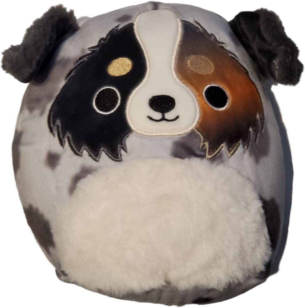 Squishmallow Official Kellytoy Squishy Soft Plush 16 Inch, Raylor The Australian Shepherd