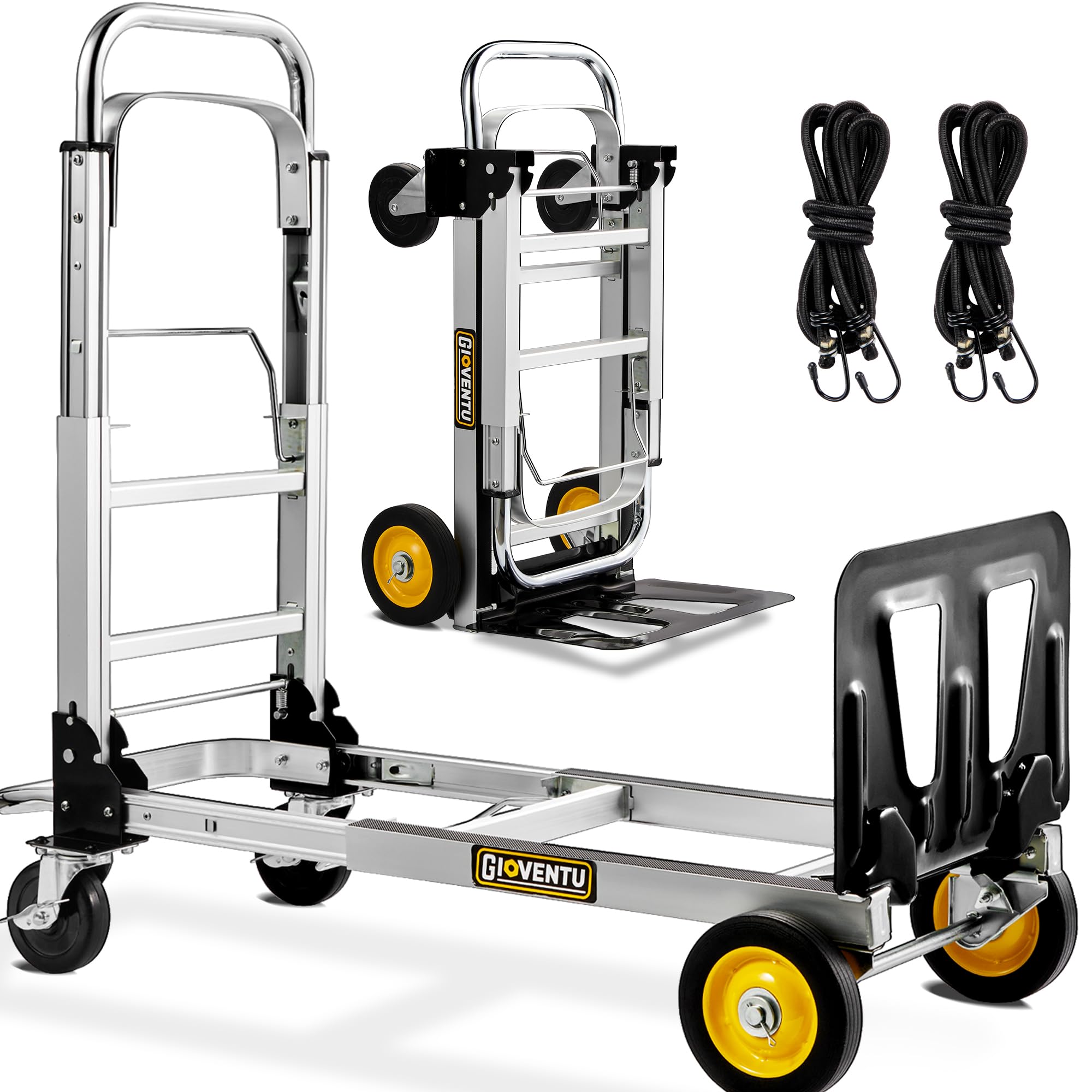 Upgraded Convertible Hand Truck Dolly