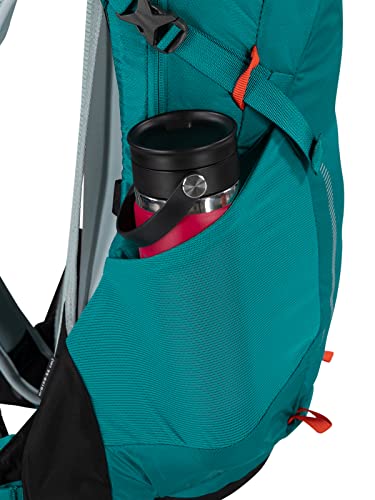 Osprey Hikelite 18L Unisex Hiking Backpack, Escapade Green
