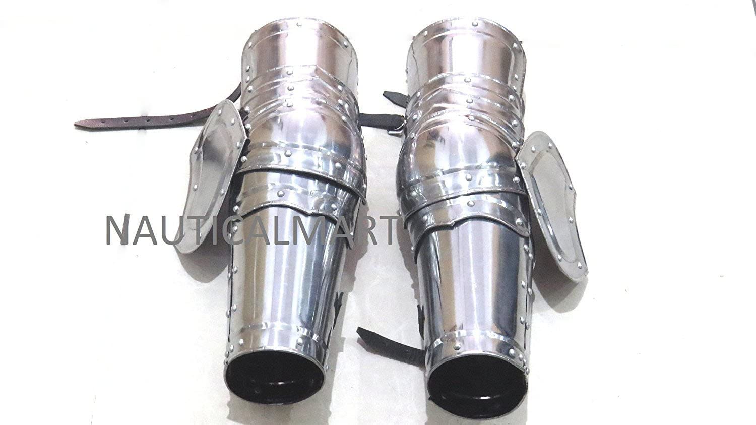 NauticalMart Medieval Knight Armor Warrior Steel Arm Guard - Halloween