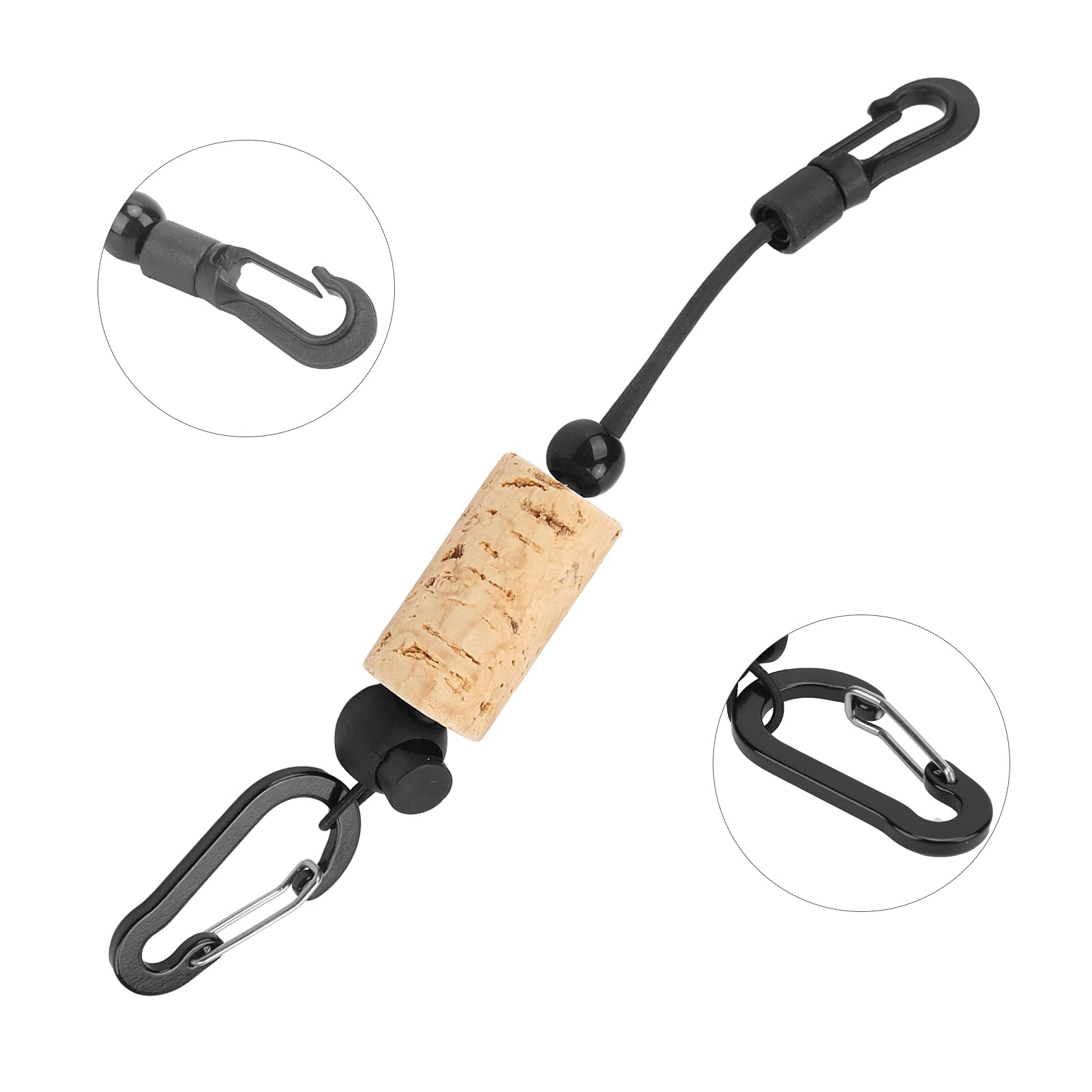 Yeuipea Fishing Tippet Holder,Fishing Portable Tippet Holders 2 in 1 Line Hanger Tools Fishing Accessories
