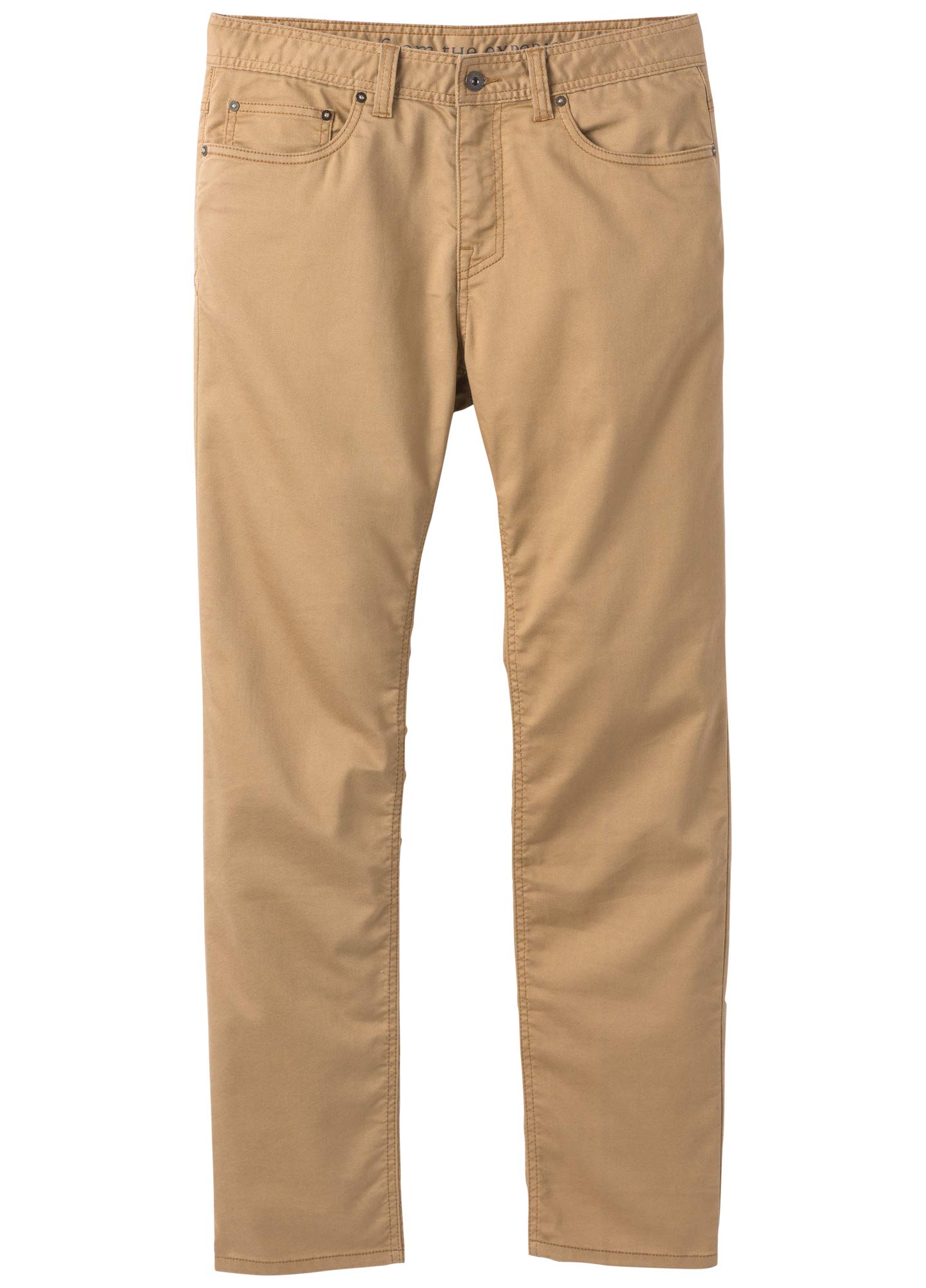 prAna Men's Standard Bridger Jean, Embark Brown, 34W x 32L