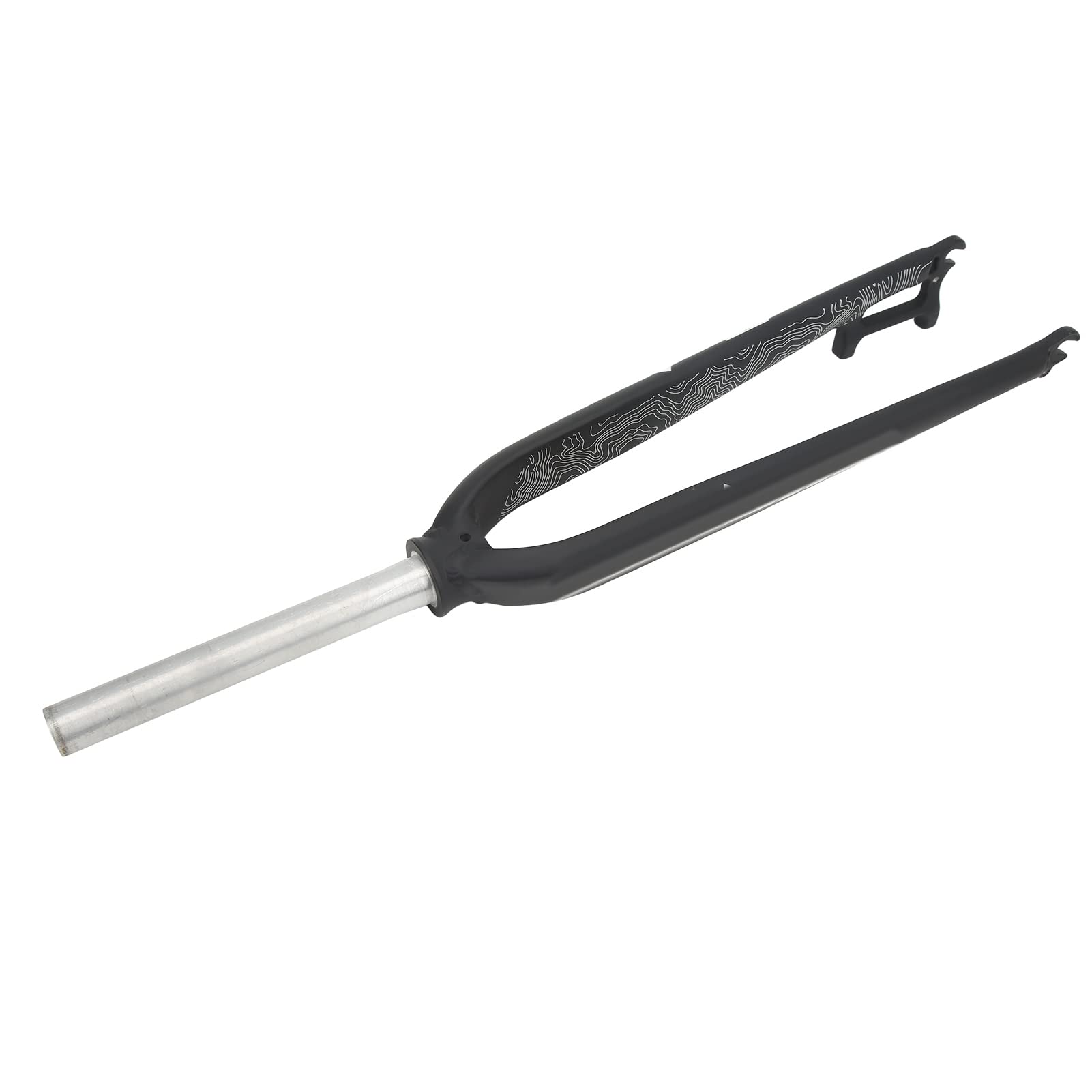 Uxsiya Bike Front Rigid Fork, Lightweight Rigid Fork Aluminum Alloy High Strength for Mountain Bike