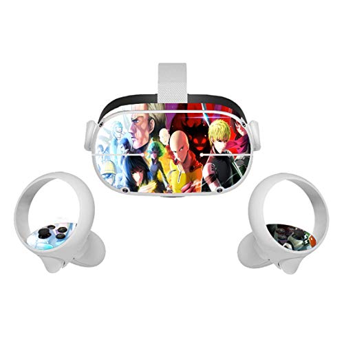 The Strongest Man Series Anime Oculus Quest 2 Skin VR 2 Skins Headsets and Controllers Sticker Protective Decal Accessories