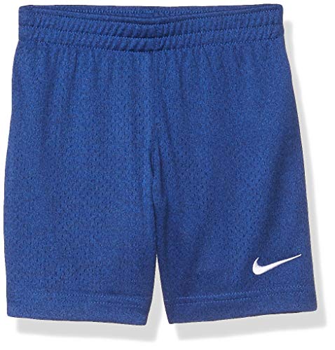 NIKE Children's Apparel Boys' Toddler Mesh Shorts, Game Royal Heather, 4T