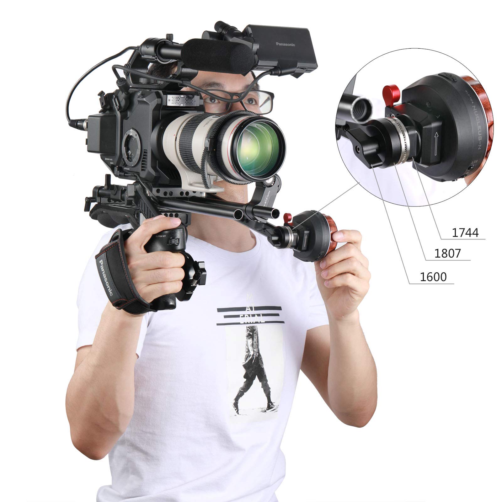 SmallRig Nucleus-Nano Quick Release Mounting Clamp for Tilta Nucleus-Nano Hand Wheel β FAQ2323