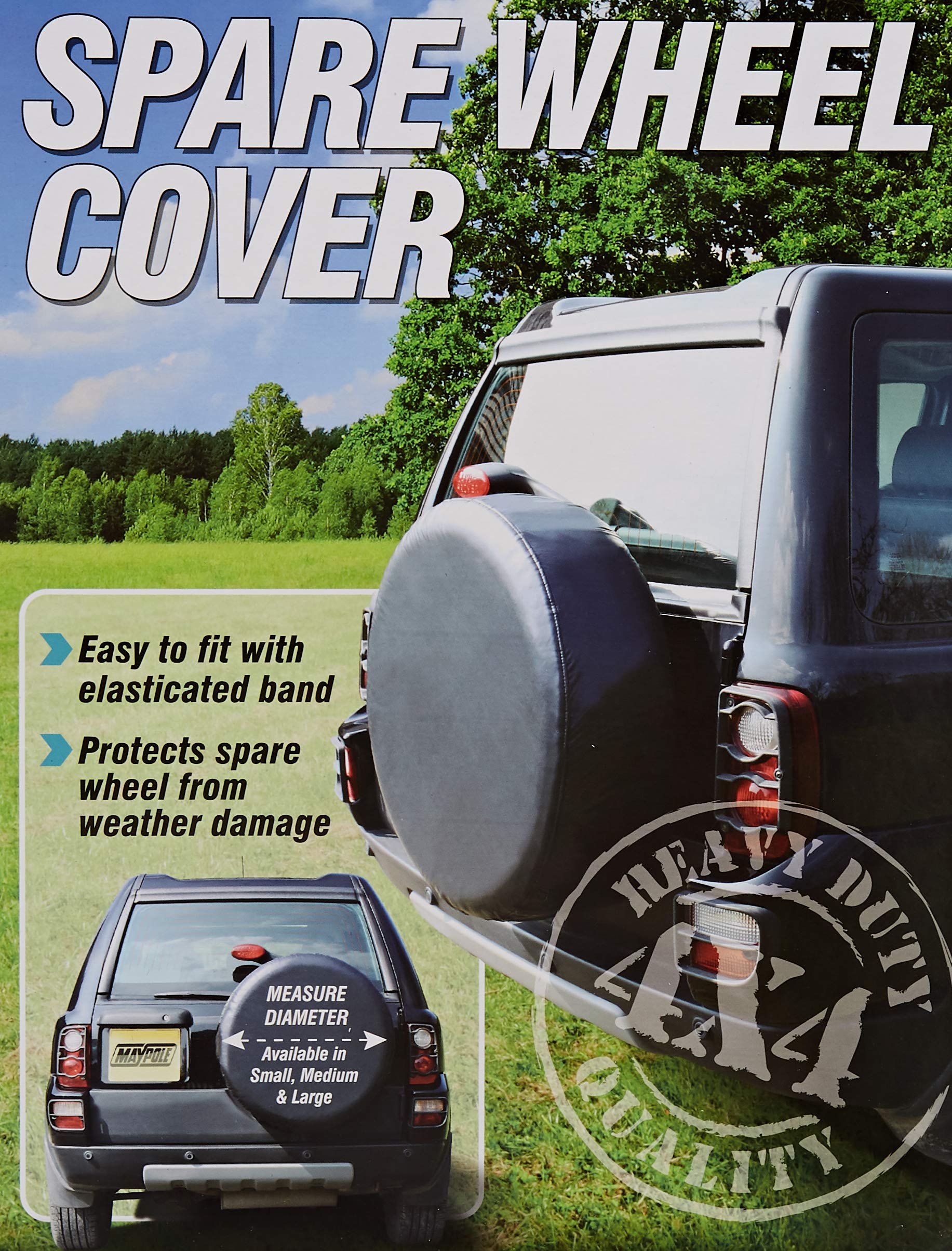 Maypole MP94429 29-inch 4x4 Medium Wheel Cover