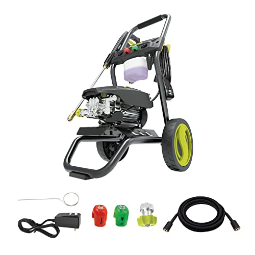 Sun Joe SPX8000-PRO Pro Series Electric Pressure Washer, Roll Cage & Accessories