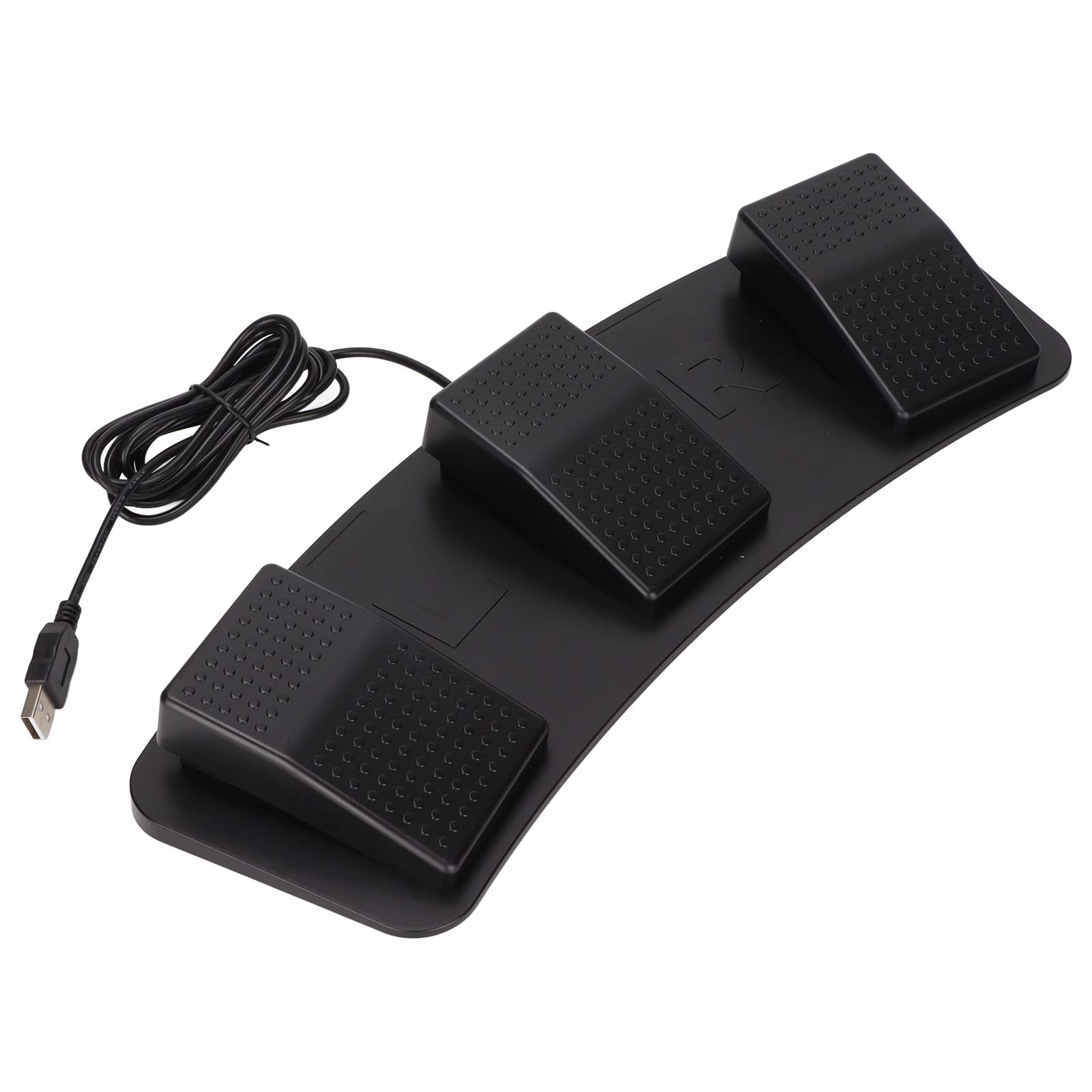 USB Triple Foot Pedal Optical Switch Control,Multifunctional Ergonomic Triple Foot Switch Pedal for Playing Games Factory Testing Computer Keyboard Mouse Game Action HID(FS23_PM (Mechanical Switch))